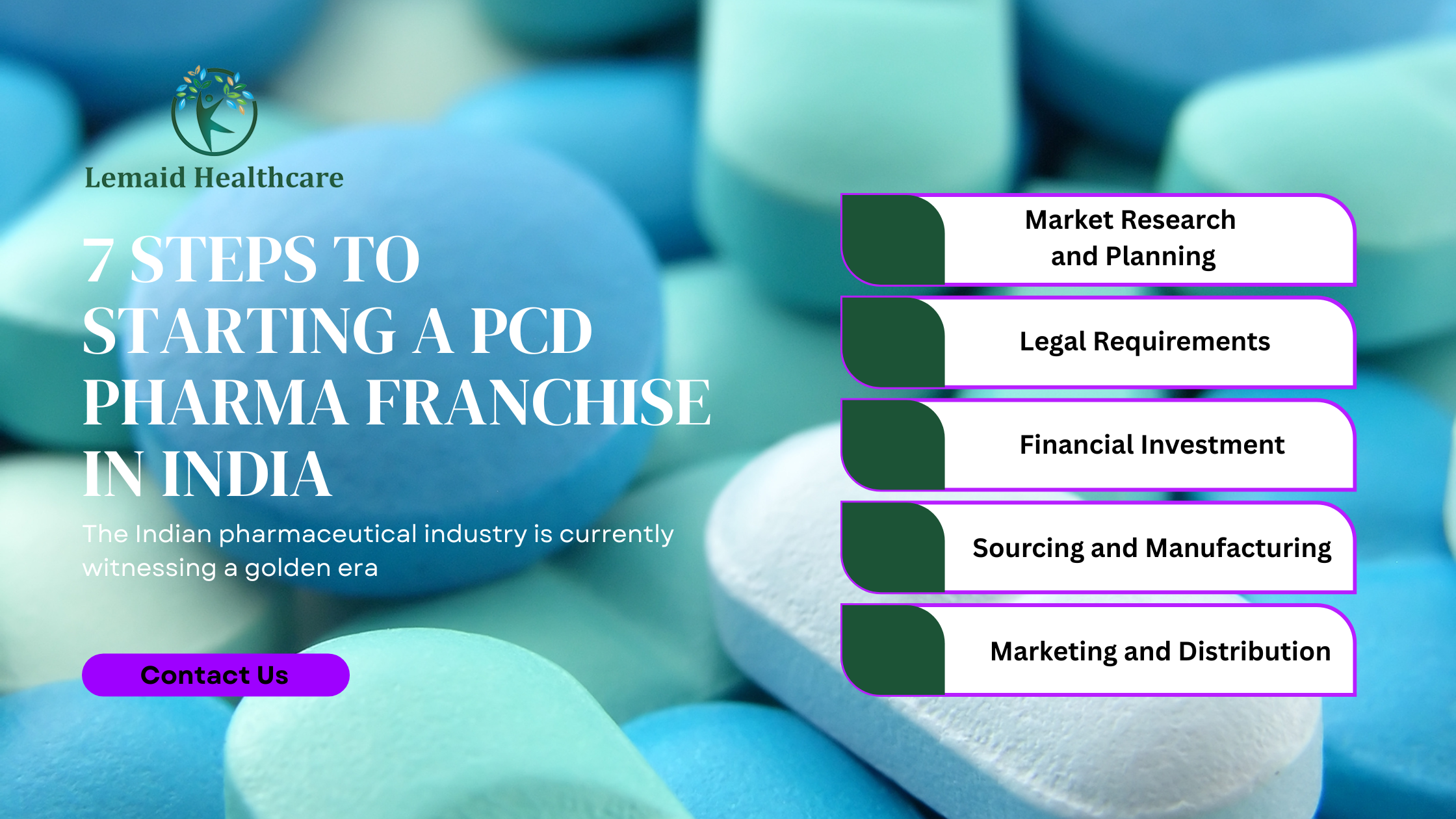 Step-by-Step Guide to Start a Pharmaceutical Company in India | Lemaid ...